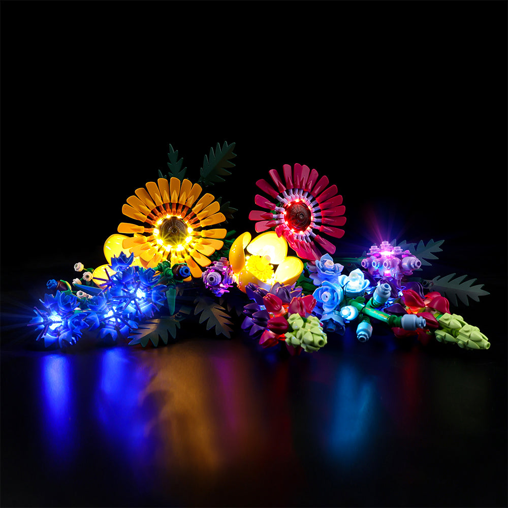 Led Lighting Set for Wildflower Bouquet 10313 – Kyglaring