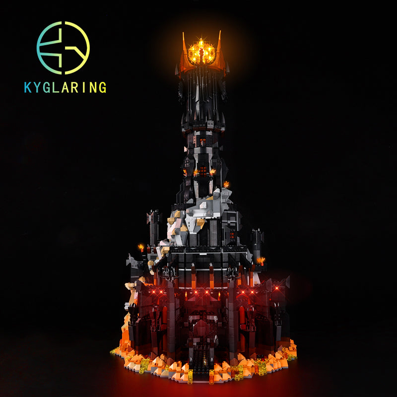 LED Light Kit for The Lord of the Rings: Barad-dûr™ 10333 – Kyglaring