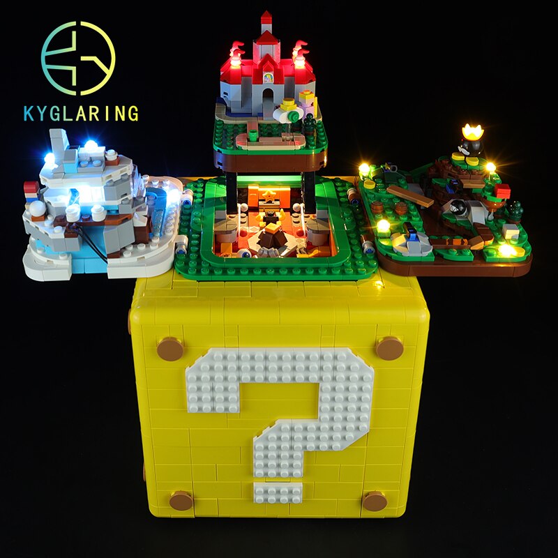 Led Lighting Set for Super Mario 64™ Question Mark Block 71395 Classic